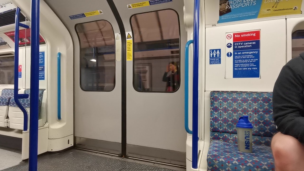 Journey on a Victoria Line 09 Stock - YouTube