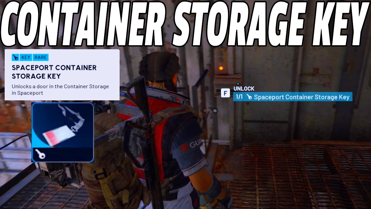 SPACEPORT CONTAINER STORAGE KEY LOCATION GUIDE - Arc Raiders - YouTube