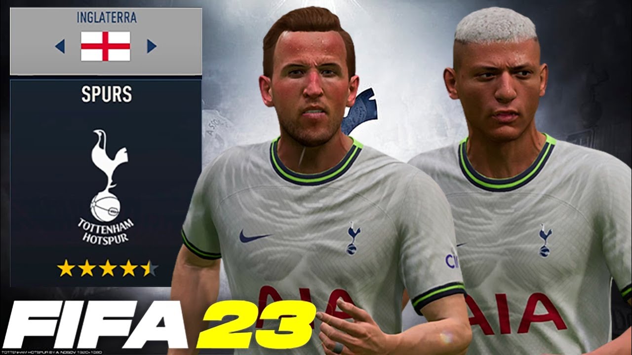 INÍCIO NO TOTTENHAM ! RECONSTRUINDO O SPURS ! RUMO AO TÍTULO! FIFA 23 ...