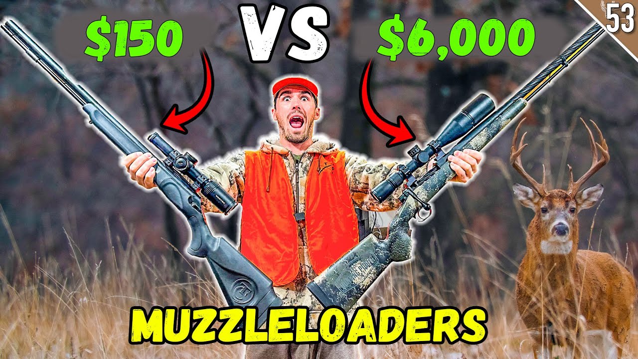 Cheap vs. Expensive Muzzleloader CHALLENGE! (BUCKS EVERYWHERE) - YouTube