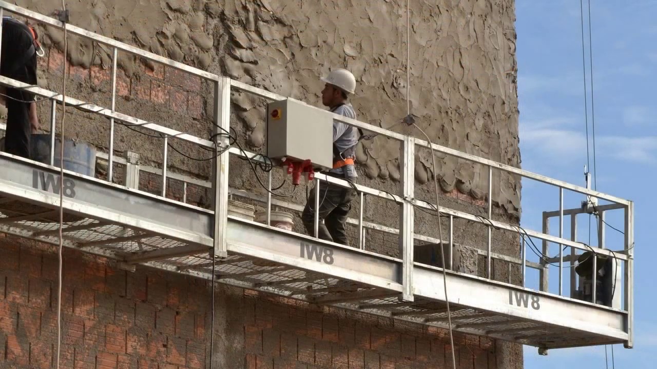 Andaime Suspenso IW8 para Construção Civil Balancim - Grupo IW8 ...