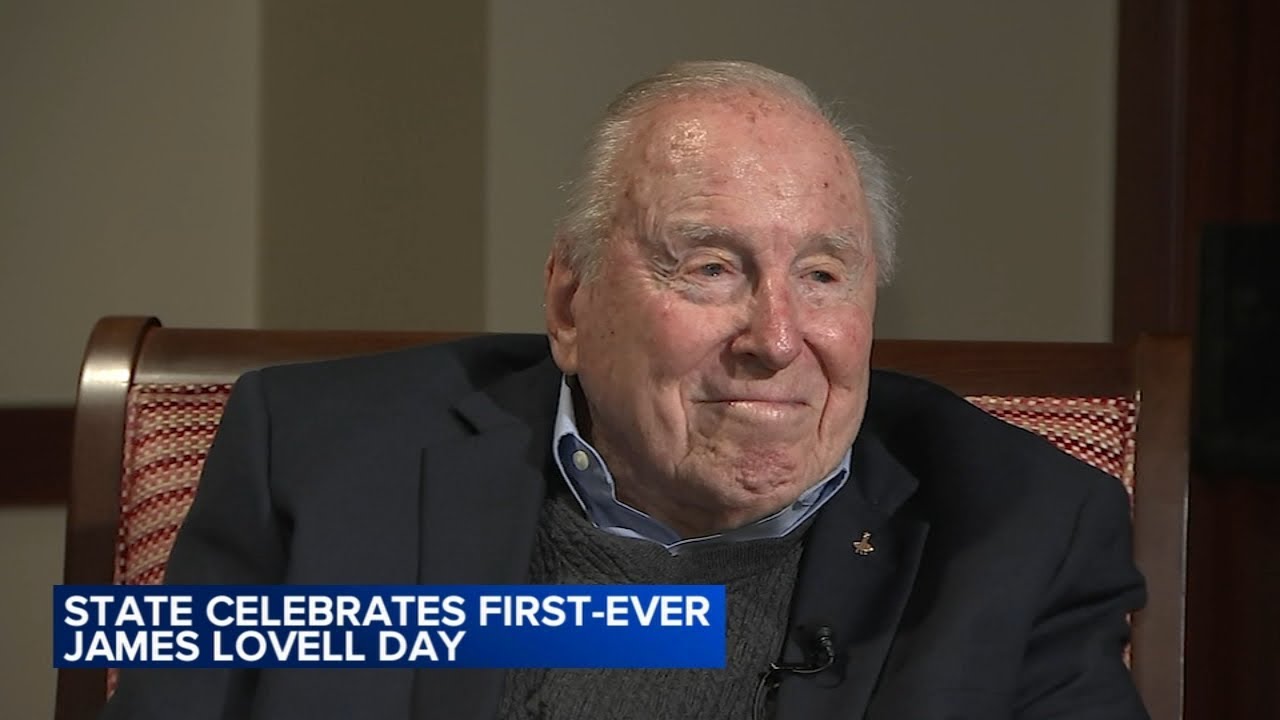 Legendary astronaut honored with new 'Captain James Lovell Day' in ...