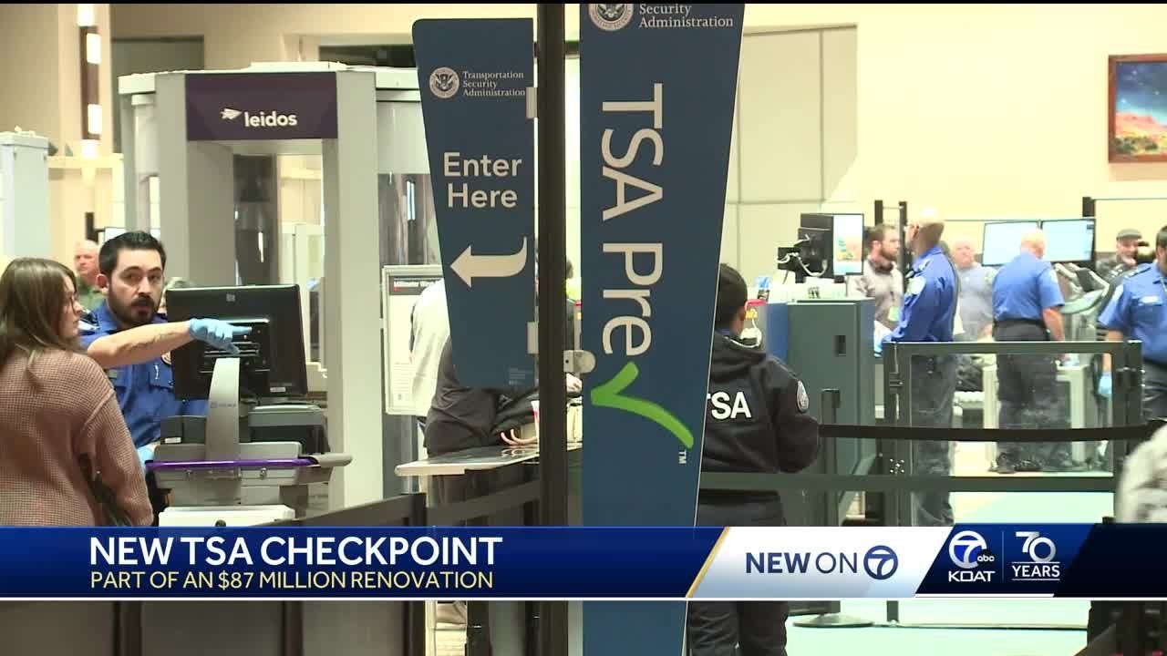 New TSA unit aims to assist high travel volumes at Sunport - YouTube