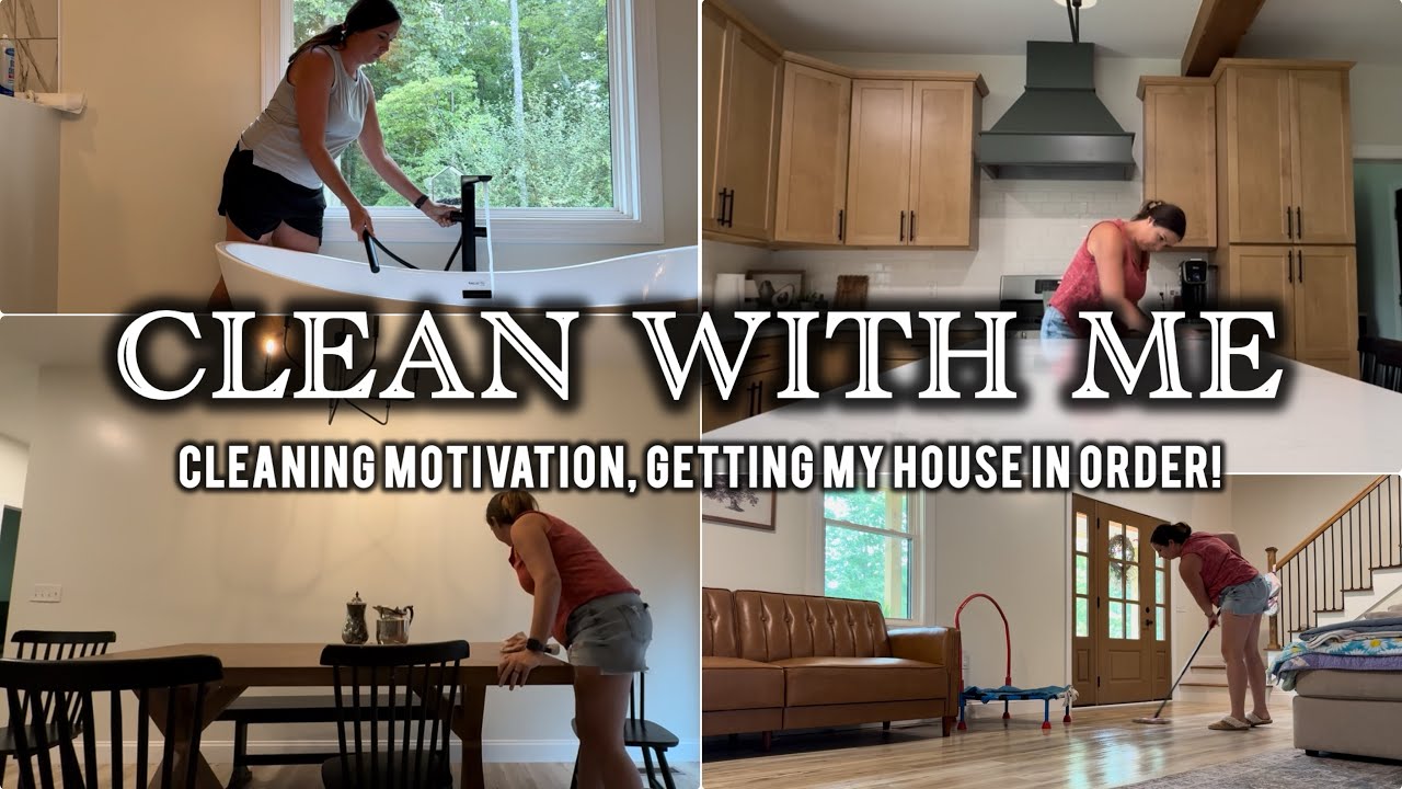 CLEAN WITH ME | Cleaning motivation | Get your house refreshed - YouTube