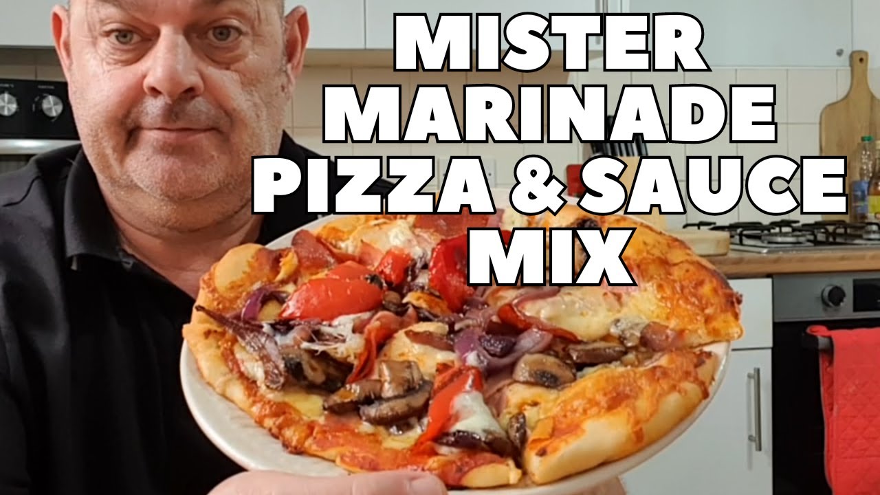 Mister Marinade Homemade Pizza & Sauce Mix - YouTube
