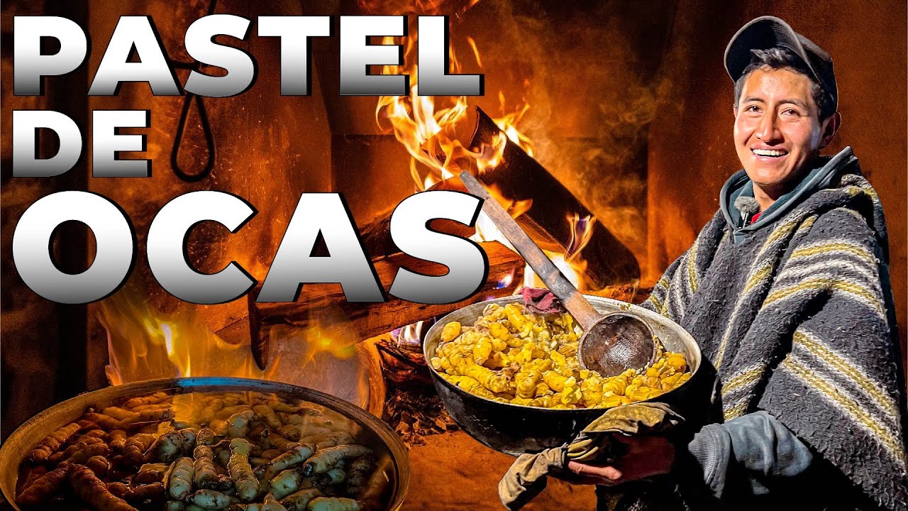 DELICIOSO PASTEL DE OCAS (Hecho en leña) | Edii Luu - YouTube