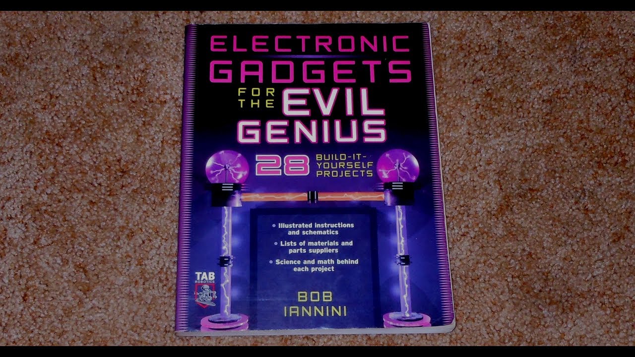 Book Review - Electronic Gadgets For The Evil Genus - YouTube