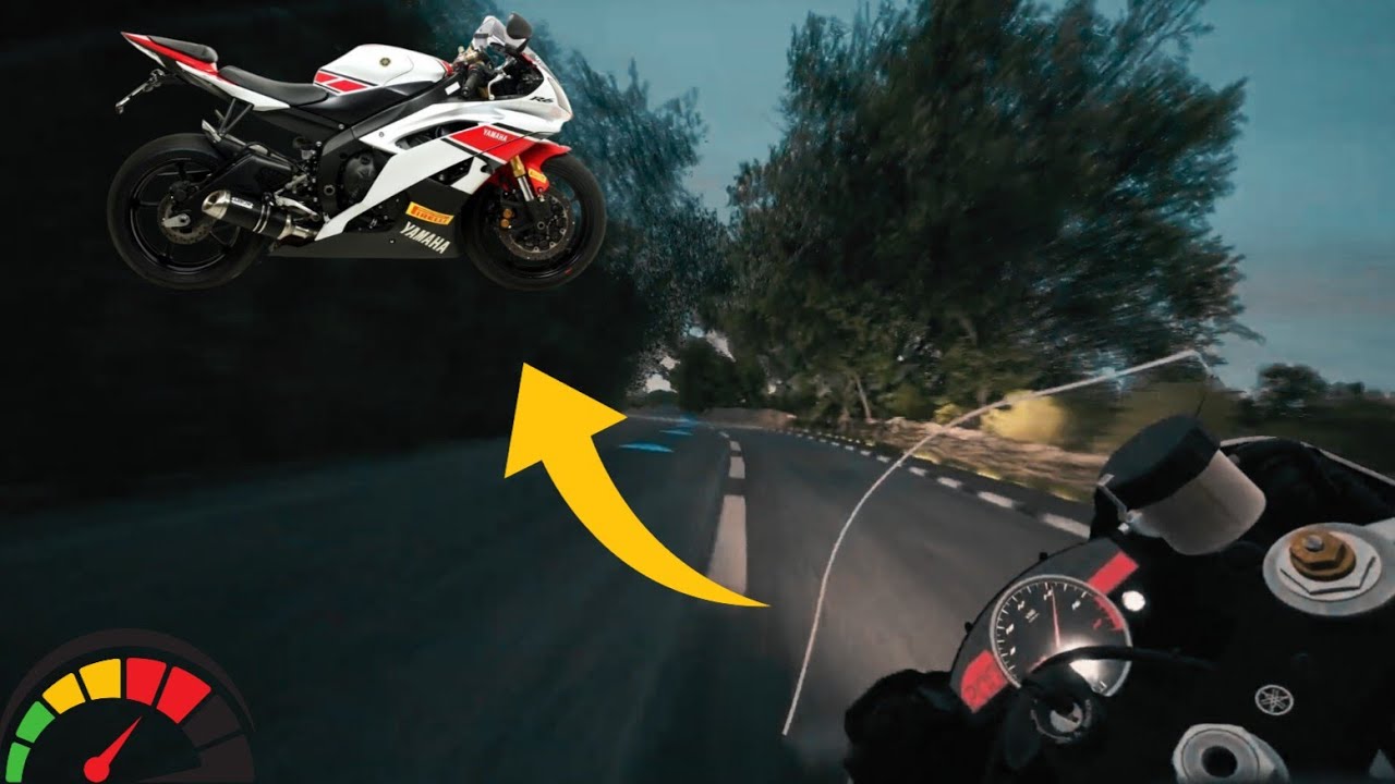 YAMAHA R6 TOP SPEED AKRAPOVIC (Ride 4) - YouTube