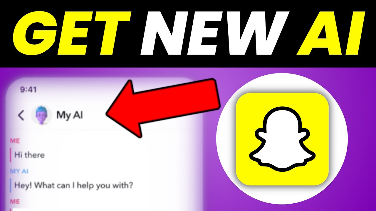 How to Get New Snapchat AI Chatbot - YouTube