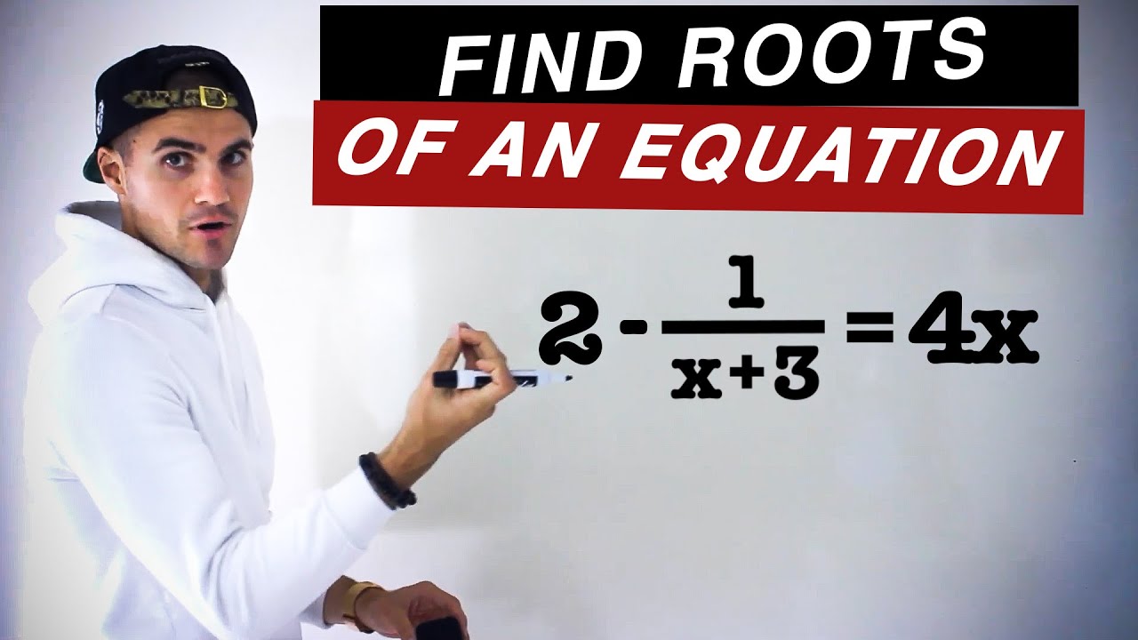 Grade 10 Math (MPM2D, Ontario) - Find Roots of an Equation - YouTube