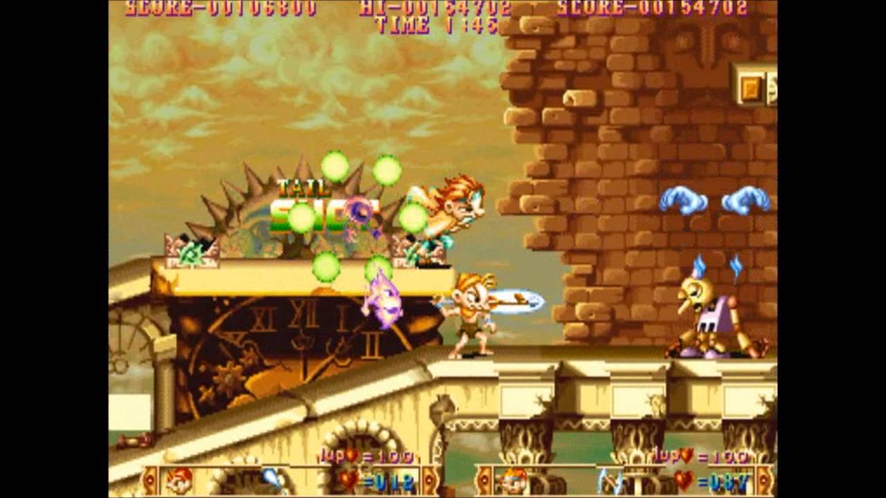 Three Wonders: Midnight Wanderers (ARCADE CPS1) 2 Players Coop ...