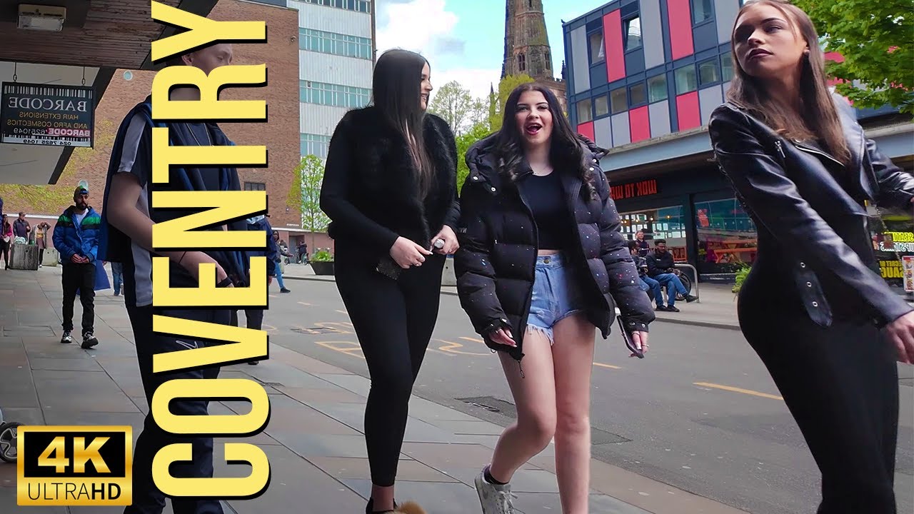 Coventry - City Tour 2024| Walking The Streets of Coventry | Central ...