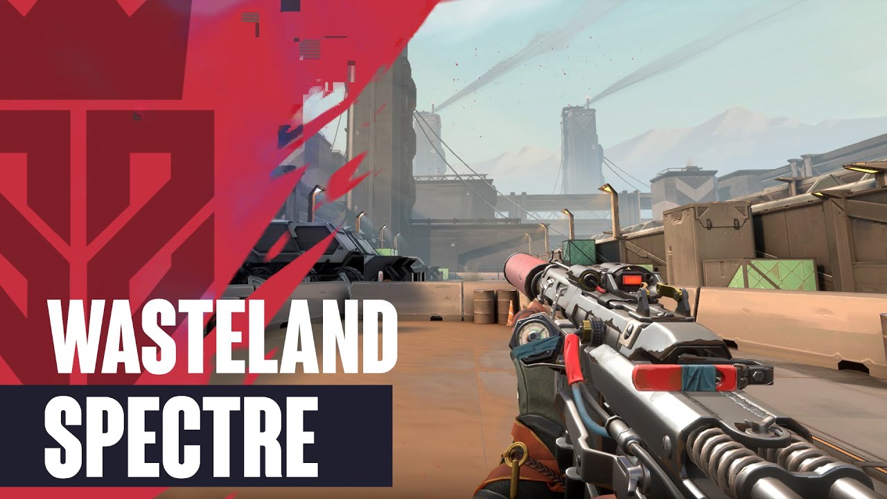 Wasteland Spectre Skin Showcase [4K] - Valorant Wasteland Skins - YouTube