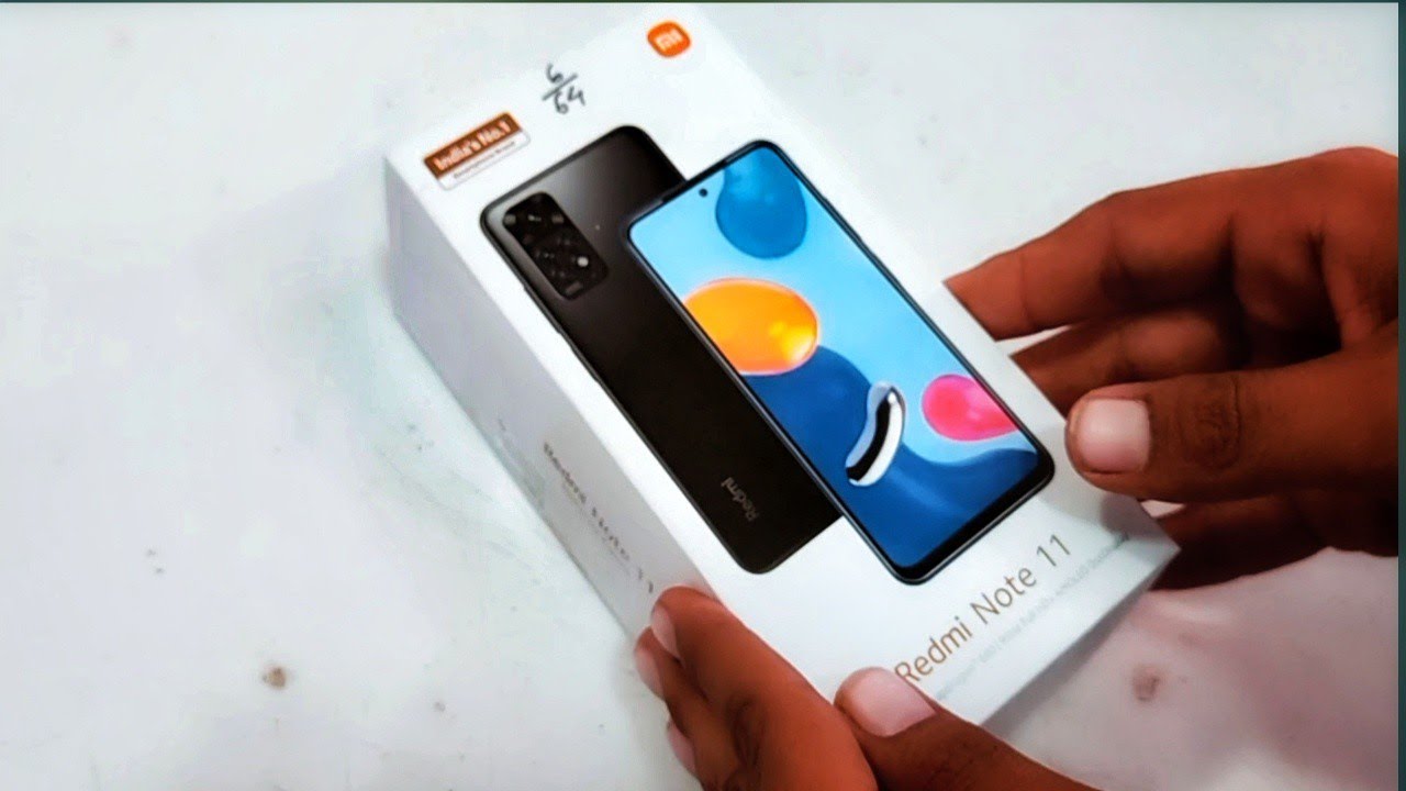 redmi note 11 unboxing | graphite grey colour | - YouTube