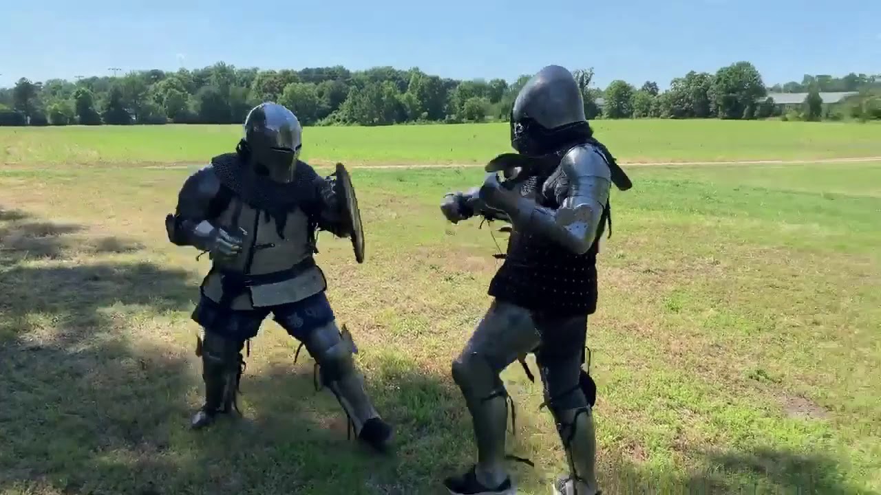 First Time Sparring In Armor - YouTube