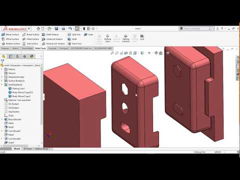 51-  Mold Tools -  Kalıp Araçları - Mold Design - Solidworks Kalıp Tasarımı www.ankaracadcam.com