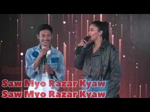 Saw Myo Razar Kyaw Myanmar star Rock Week : Top 9 Performance - YouTube