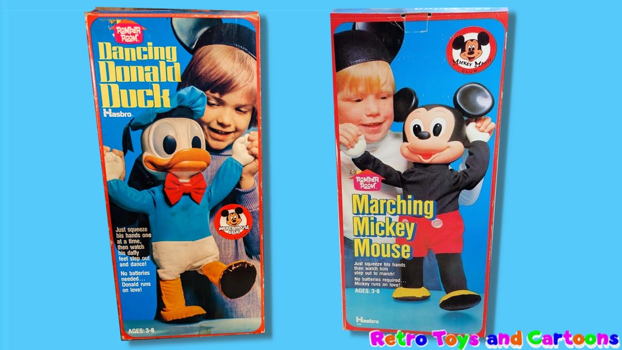 Dancing Donald Duck Marching Mickey Mouse Romper Room Commercial Retro ...