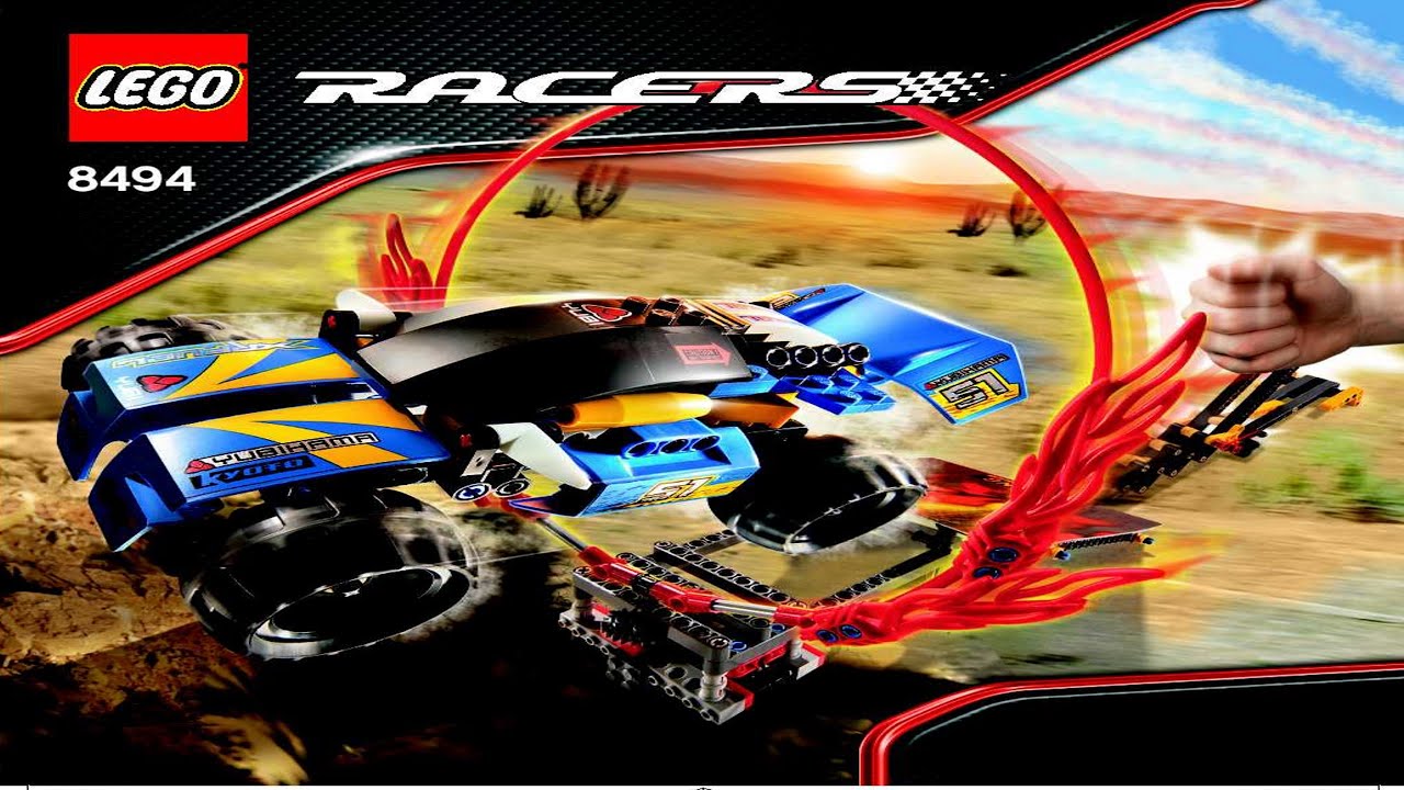 LEGO instructions - Racers - 8494 - Ring of Fire - YouTube