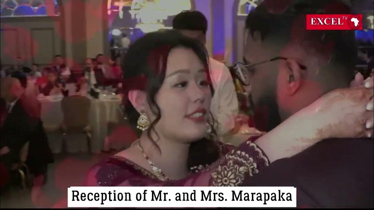 Wedding Reception Highlights of Mr. and Mrs. Marapaka - YouTube