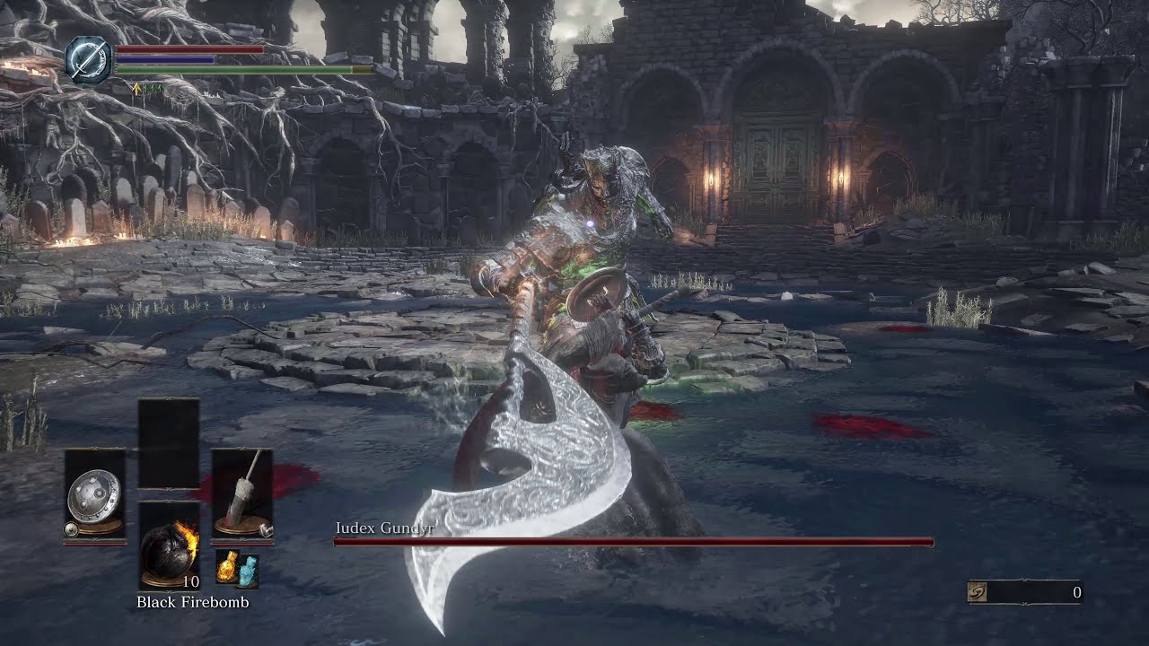 Dark Souls 3 - Impressive Ludex Gundyr Flawless Boss Fight - YouTube