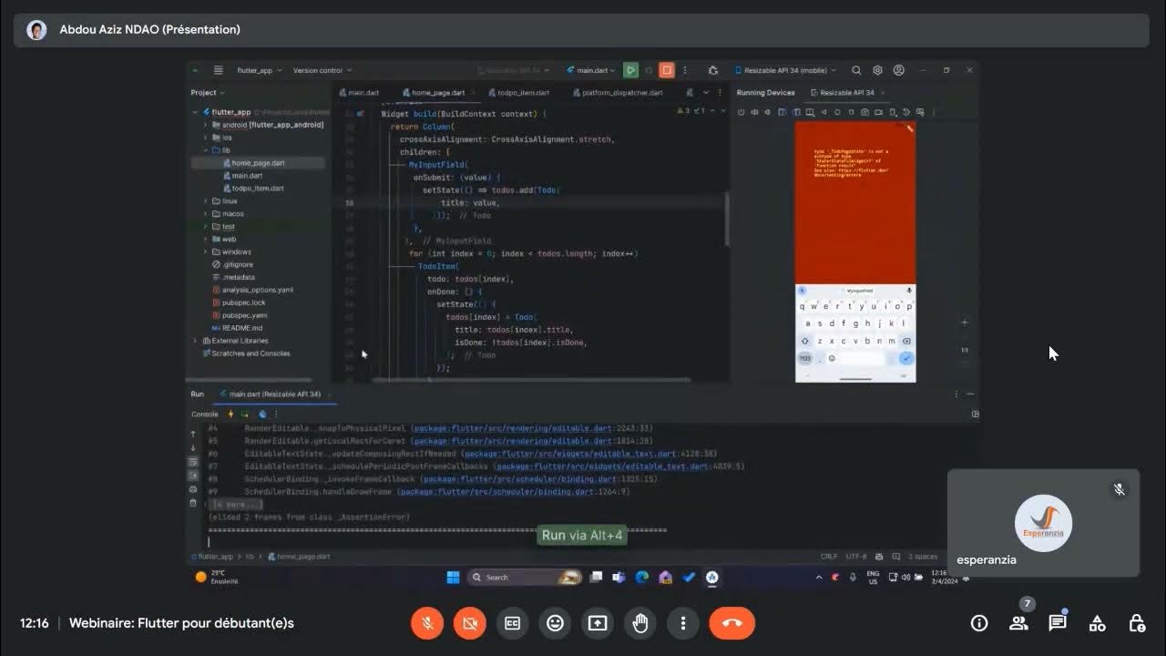 6 Créer une application to do list avec flutter partie 3 - YouTube