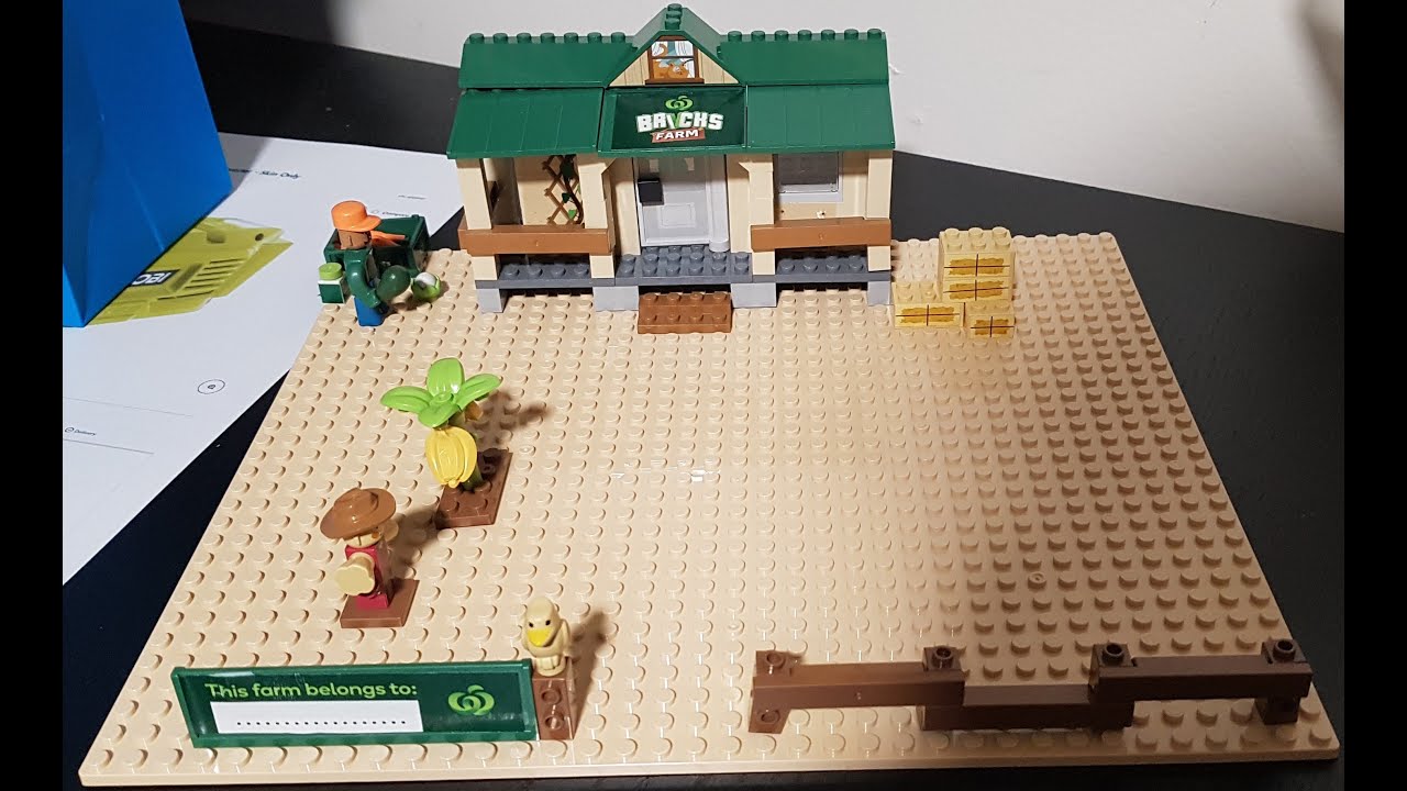 Woolworths Bricks Farm ep 1 (farmhouse starter set) - YouTube