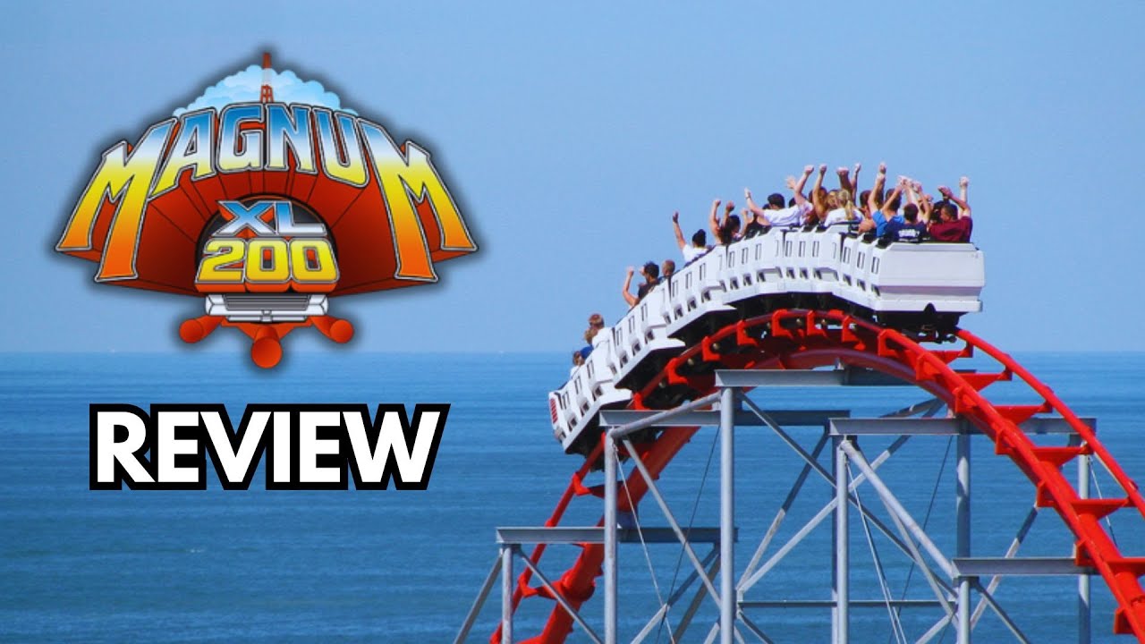 MAGNUM XL 200 REVIEW The Original Hyper Coaster From 1989 - YouTube