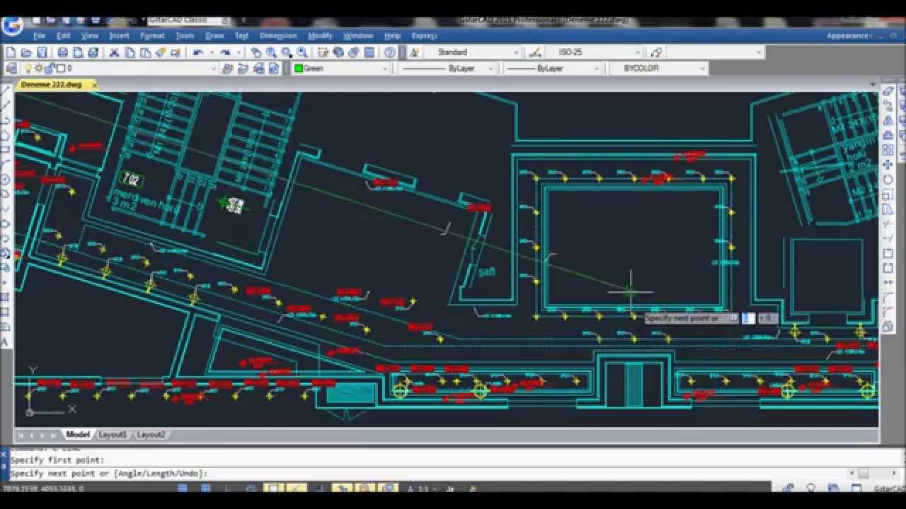 GstarCAD büyüteç komutu (Magnifier) -AutoCAD DERS-GStarCAD DERS - YouTube