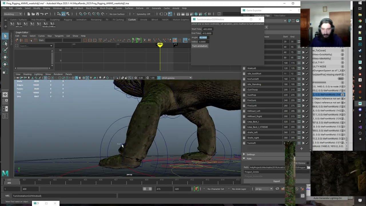 Frog Animations!? Unity Animation Controller Setup pt 16 - YouTube