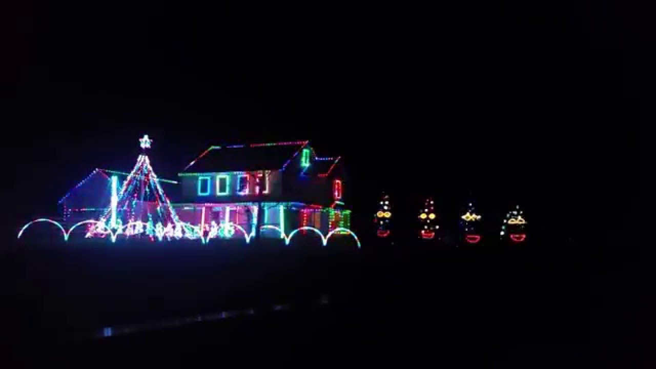 Christmas lights terhune indiana - YouTube