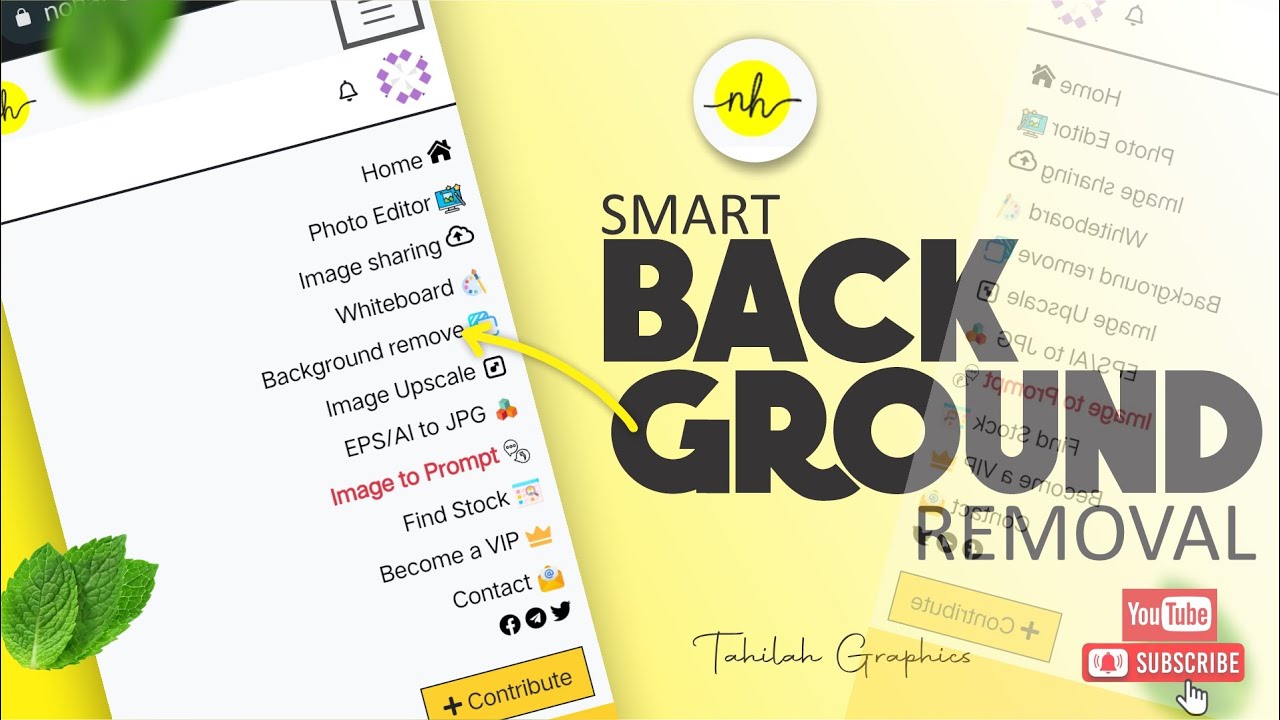 #QuickbackgroundRemover #Nohat SMART BACKGROUND REMOVER - YouTube