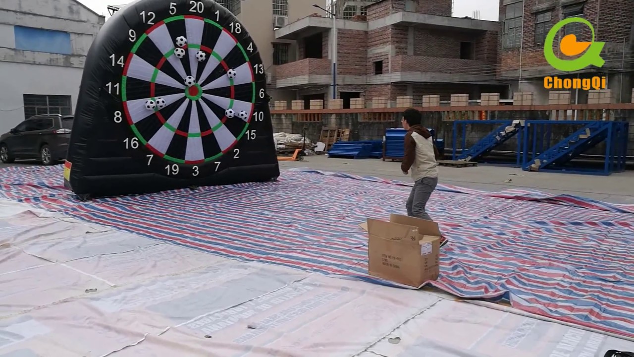 Giant dart board Foot Darts Inflatable Darts Board soccer dartboard ...