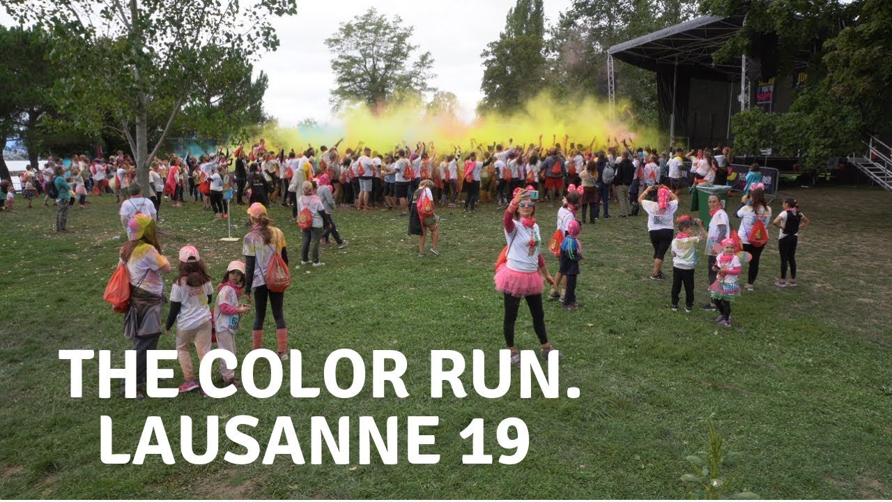 Color Run Lausanne 2019 - YouTube
