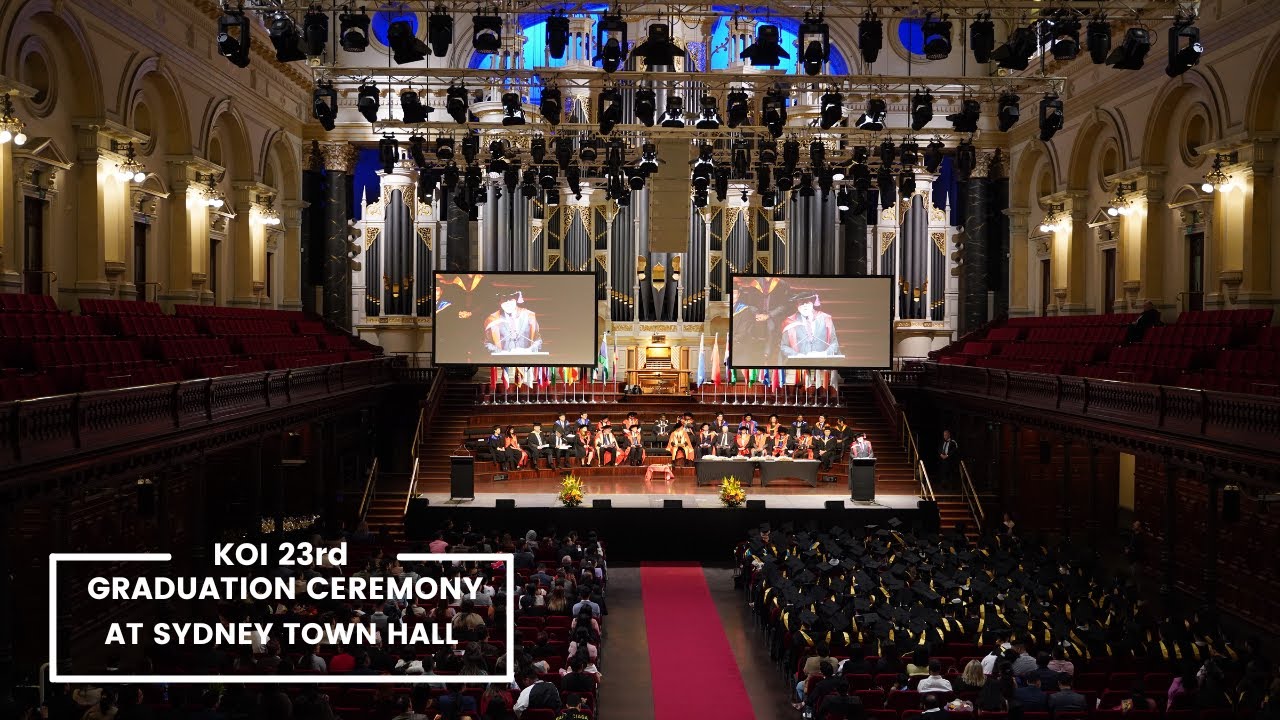 KOI 23rd Graduation Ceremony - YouTube
