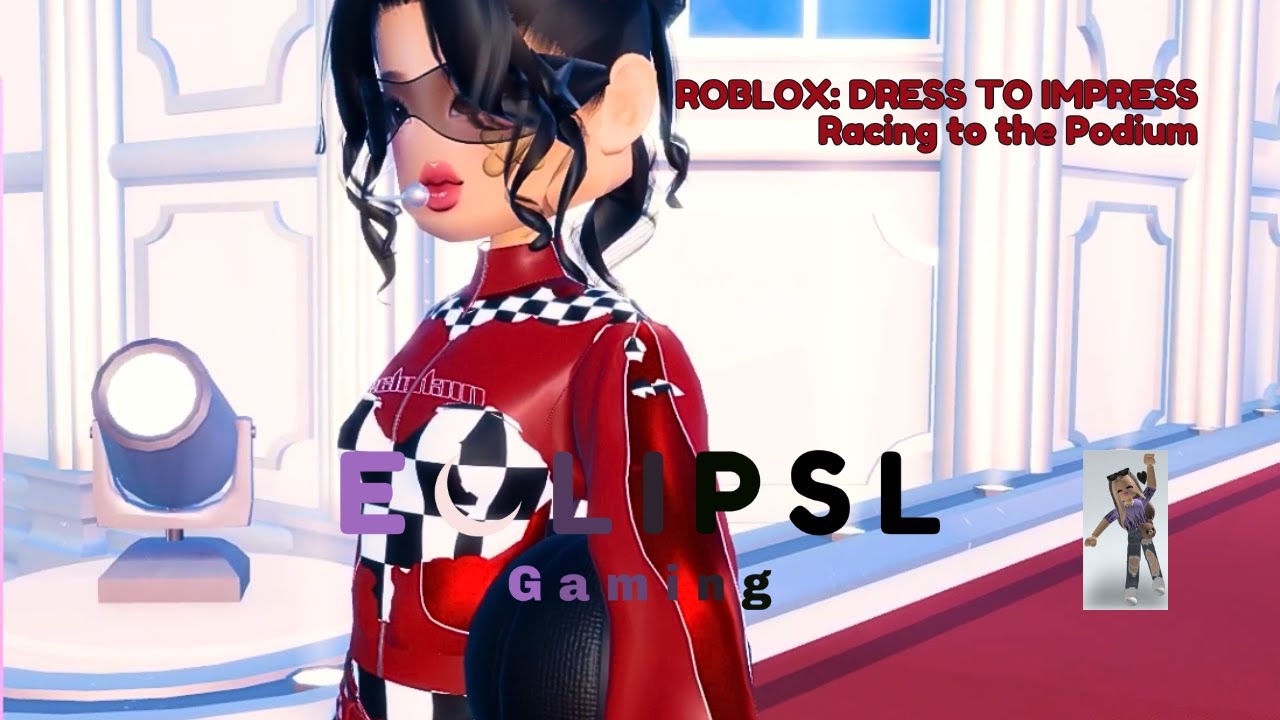 Racing to the Podium in Dress To Impress! My Cute Racer Outfit Steals ...