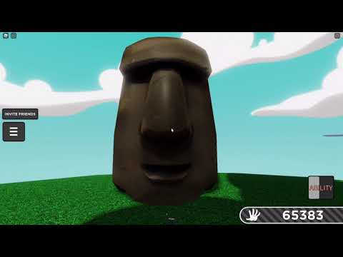 Moyai is everywhere in slap battles - YouTube