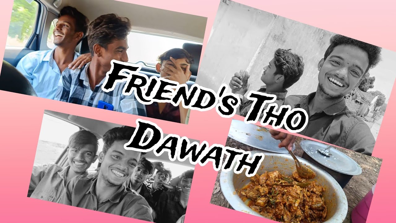 ||FRIEND'S THO DAWATH ️‍🔥🎉||#dawath #tour #friends #comedy #mancherial ...