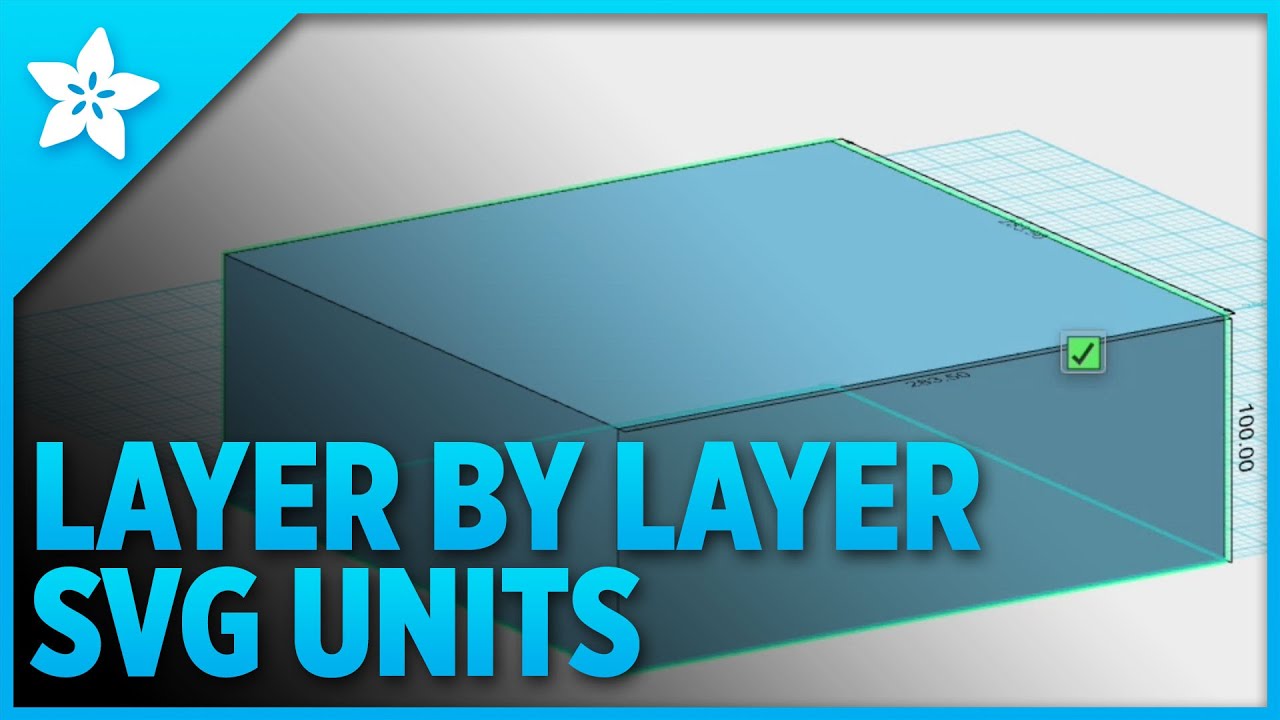 Layer By Layer - SVG units for CAD - YouTube