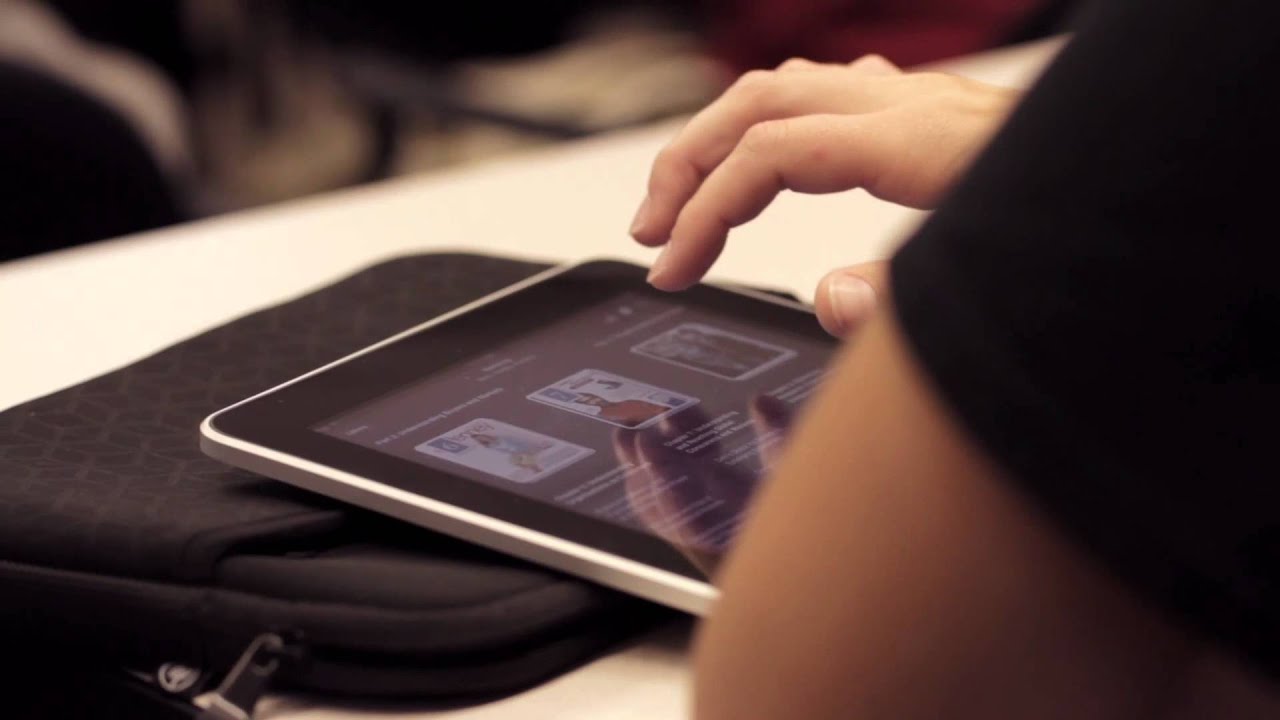 Apple iPad Education School College University.mov - YouTube