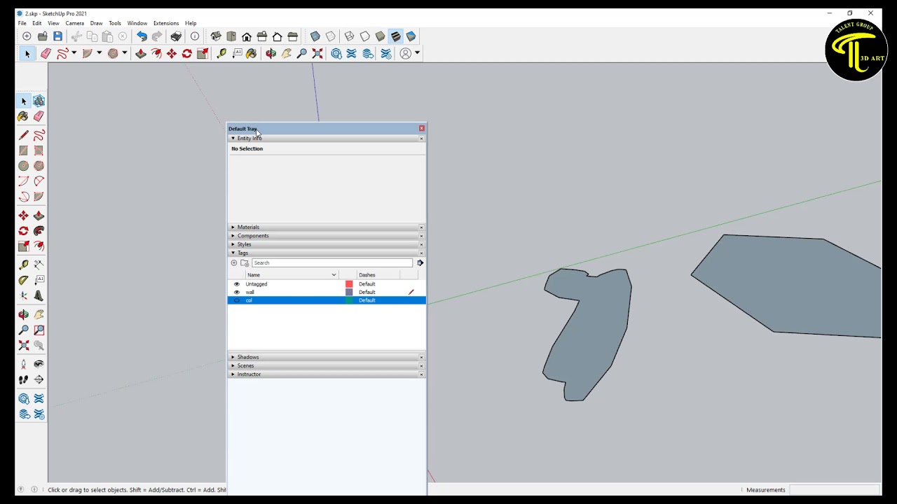 #Sketchup Basic Tools Day-2 - YouTube