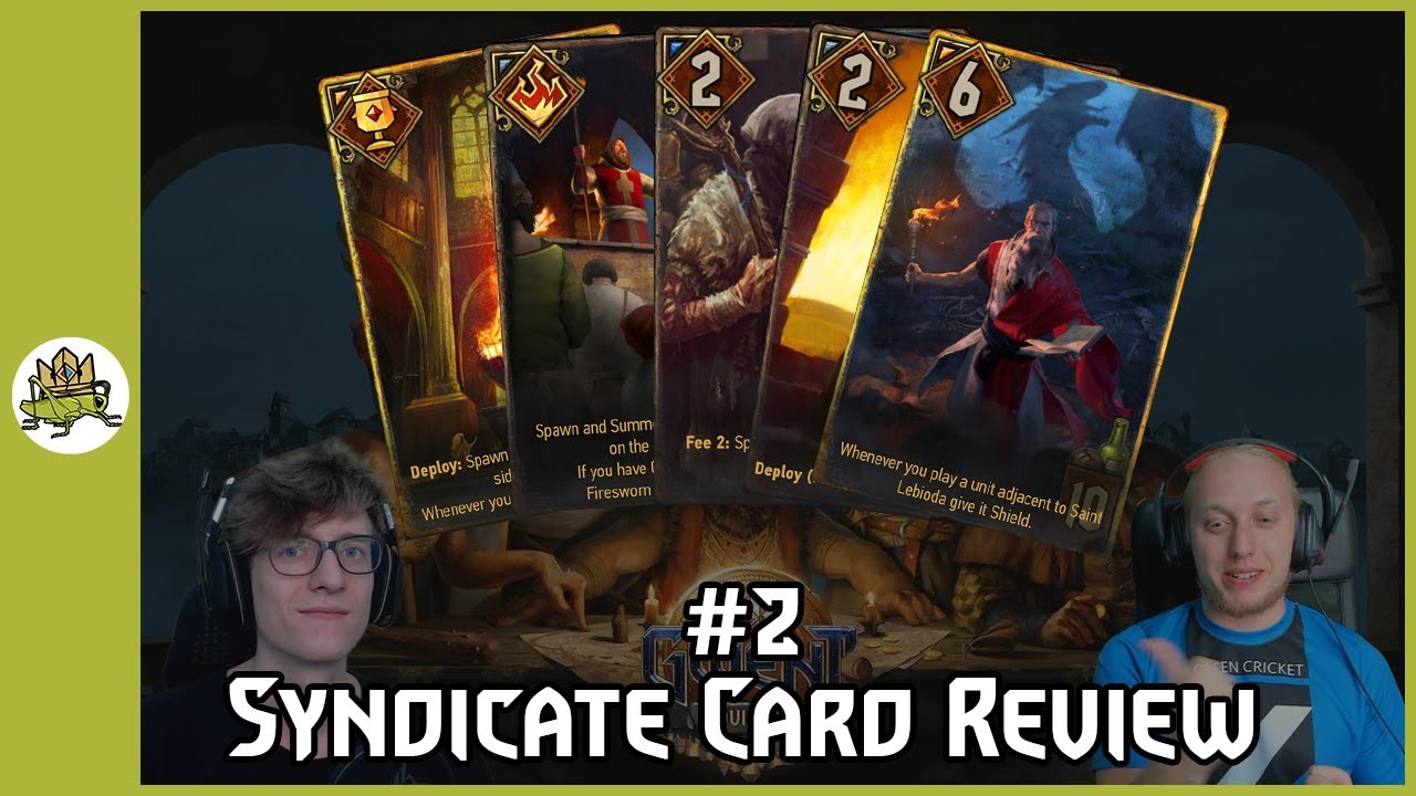 Gwent Novigrad / Syndicate Card Review - Tuesday Cards - YouTube