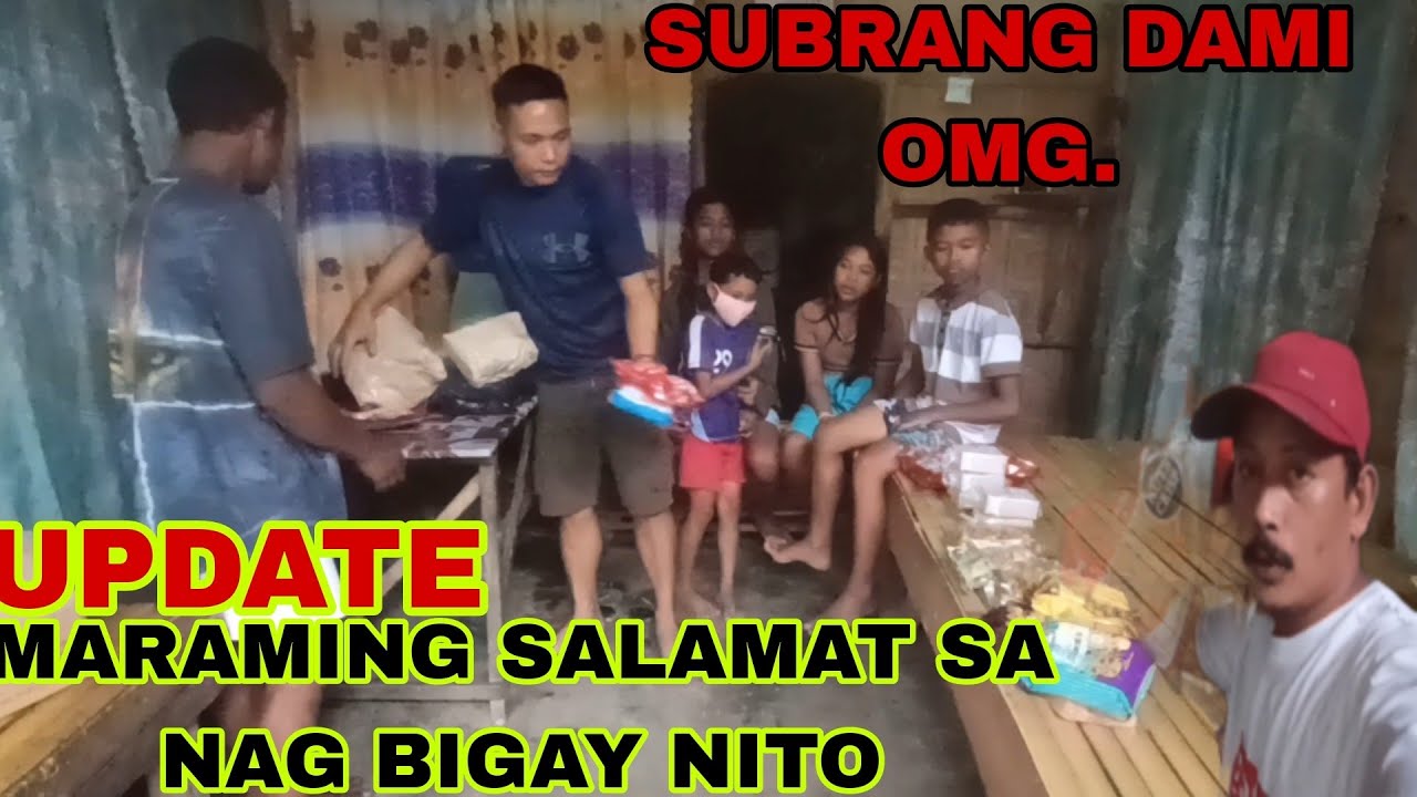 MARAMING SALAMAT SA NAG BIGAY NITONG MGA PAGKAIN AT DAMIT SALAMAT LORD ...