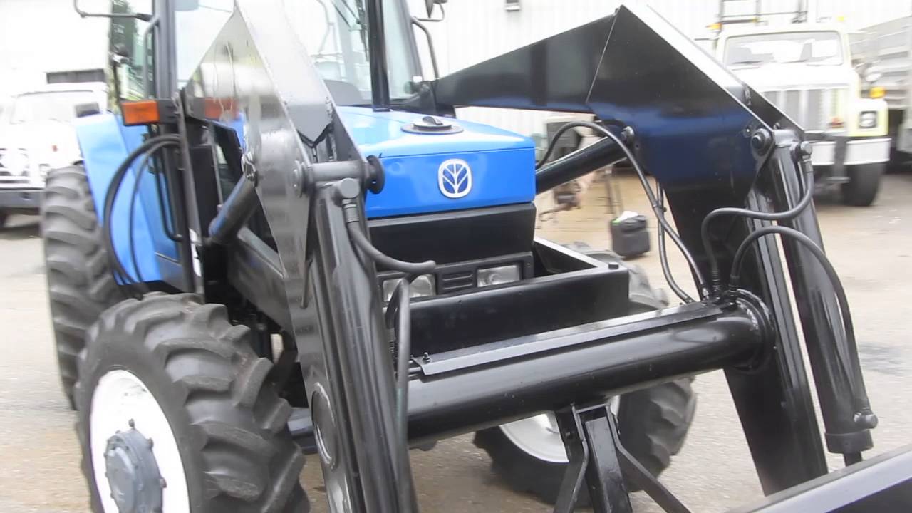 Auction #1615188 - 1996 FORD 7740 SLE CAB TRACTOR W/ Front L - YouTube