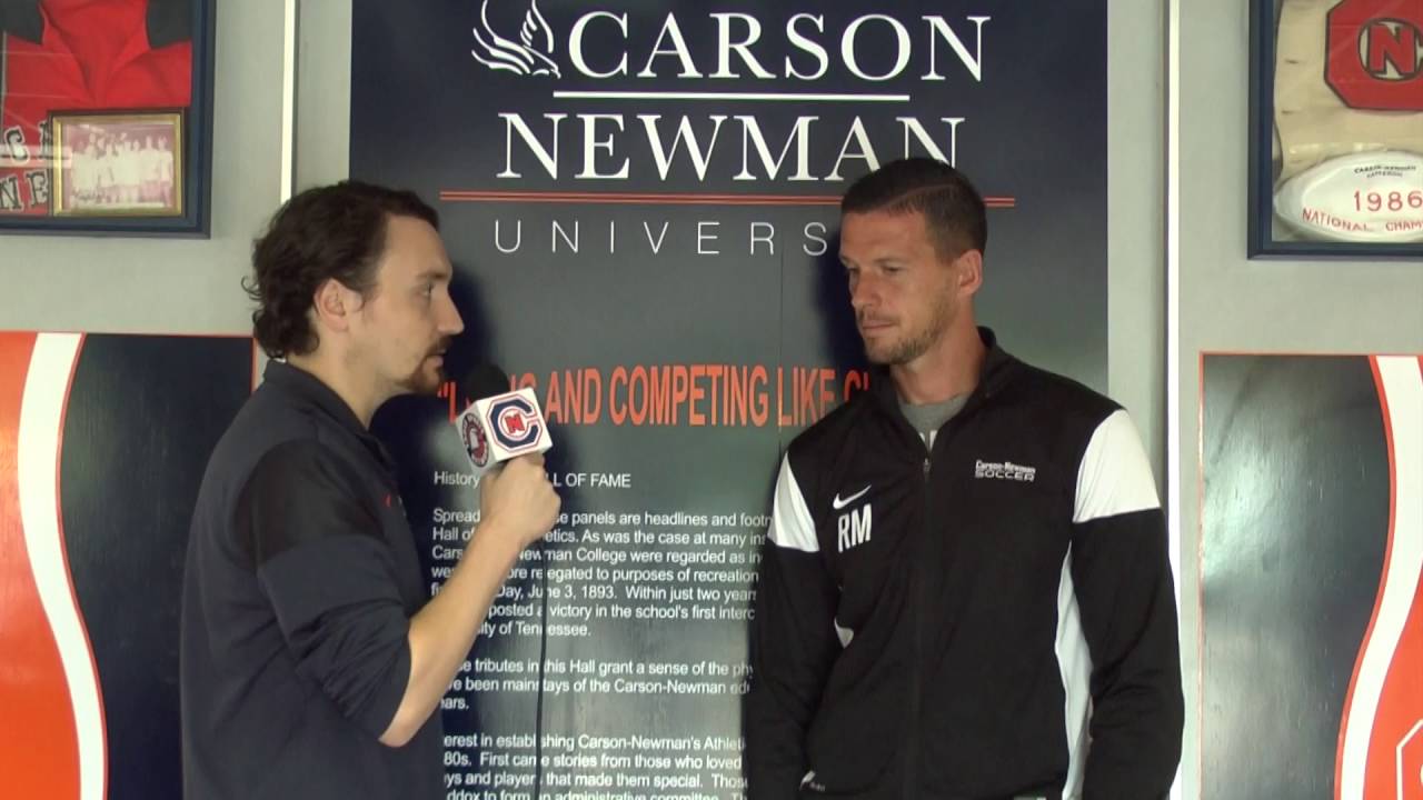 Carson-Newman Men's Soccer: Richard Moodie Interview 10-14-2016 - YouTube