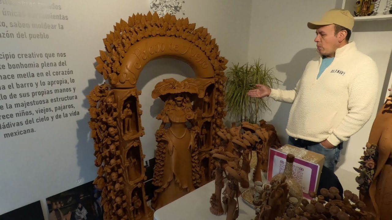 ASAEL CASTILLO artesano de METEPEC, nos abre las puertas de su TALLER ...