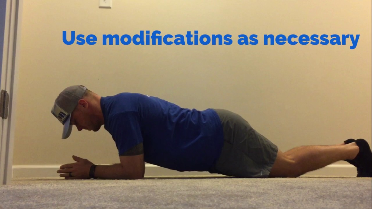 10x10 Plank Challenge Day Ten- 31 January, 2017- Plank Walk-ups ...