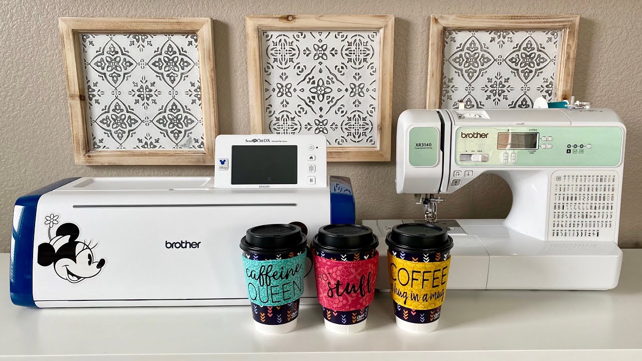 {ScanNCut} DIY Coffee Sleeves - YouTube