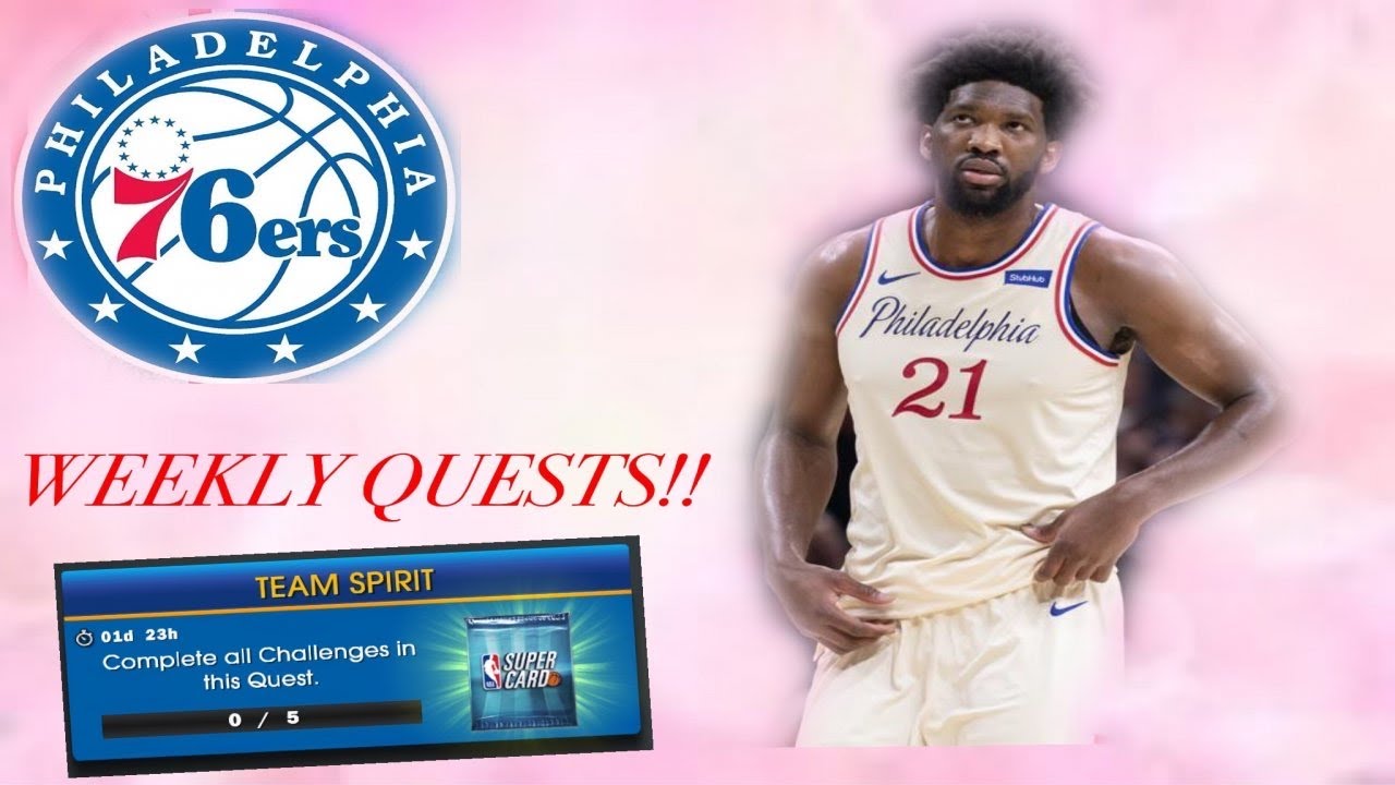 FINALLY! NEW WEEKLY QUESTS! |Team spirit | NBA SUPERCARD - YouTube