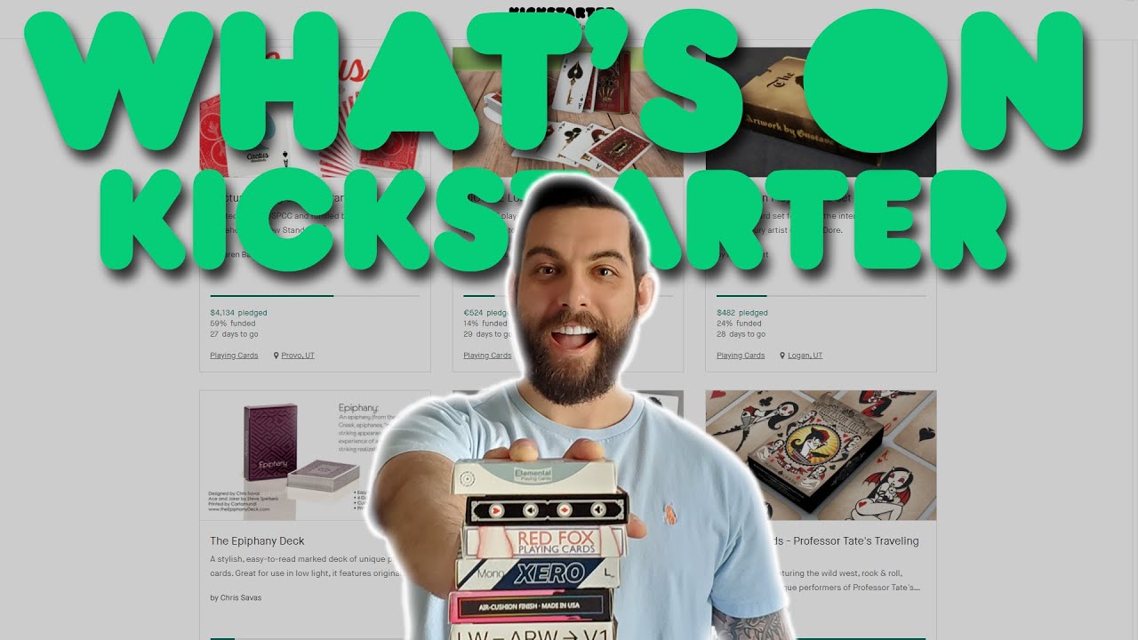 NEW Cactus Playing Cards And Professor Tate's And MORE On KICKSTARTER ...